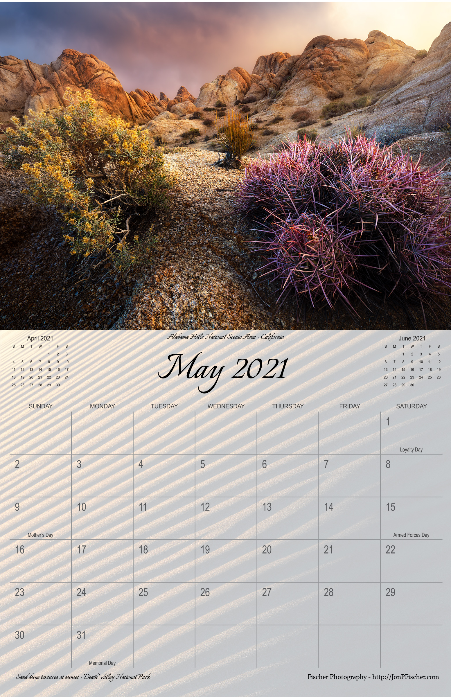 2021 Calendars – Online Ordering now Available | Fischer Photography